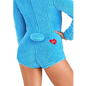 Fun Costumes Women's Care Bears Grumpy Bear Romper Large
