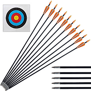 Archery Bow and Arrows Set for Adults 30 40 lbs with Quiver Target Faces Arm Guard Finger Saver,Takedown Longbow Kit for Starters Outdoor Hunting Training Practice Toy Right Hand (30LB with Bow Case)