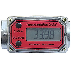 Flowmeter Digital Fuel Flow Meter Diesel methanol Water flowmeter Counter caudalimetro Fuel Flow Sensor Indicator Gauge