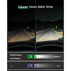 LSAILON Headlight Assembly Replacement Fit 2006-2010 For Ford For Explorer Black Housing Amber Reflector Clear Lens