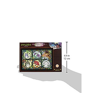 208-piece jigsaw puzzle My Neighbor Totoro Totoro seasonal news Art Crystal Jigsaw Small piece (18.2x25.7cm)