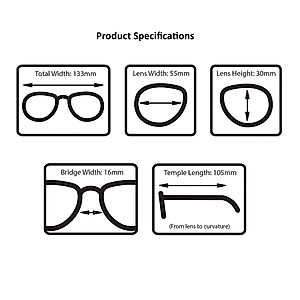 Boost Eyewear Reading Glasses, 6 Pairs with Spring Hinges in Black, Tortoise, Blue, Red - For Men, Women (+1.50)