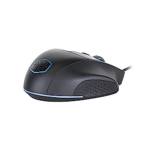 Cooler Master SGM-2007-KLON1 MasterMouse MM520 Claw Grip Gaming Mouse, 7 Buttons, RGB LED 3 Zone Light, On-The-Fly DPI 12000, Lag-Free