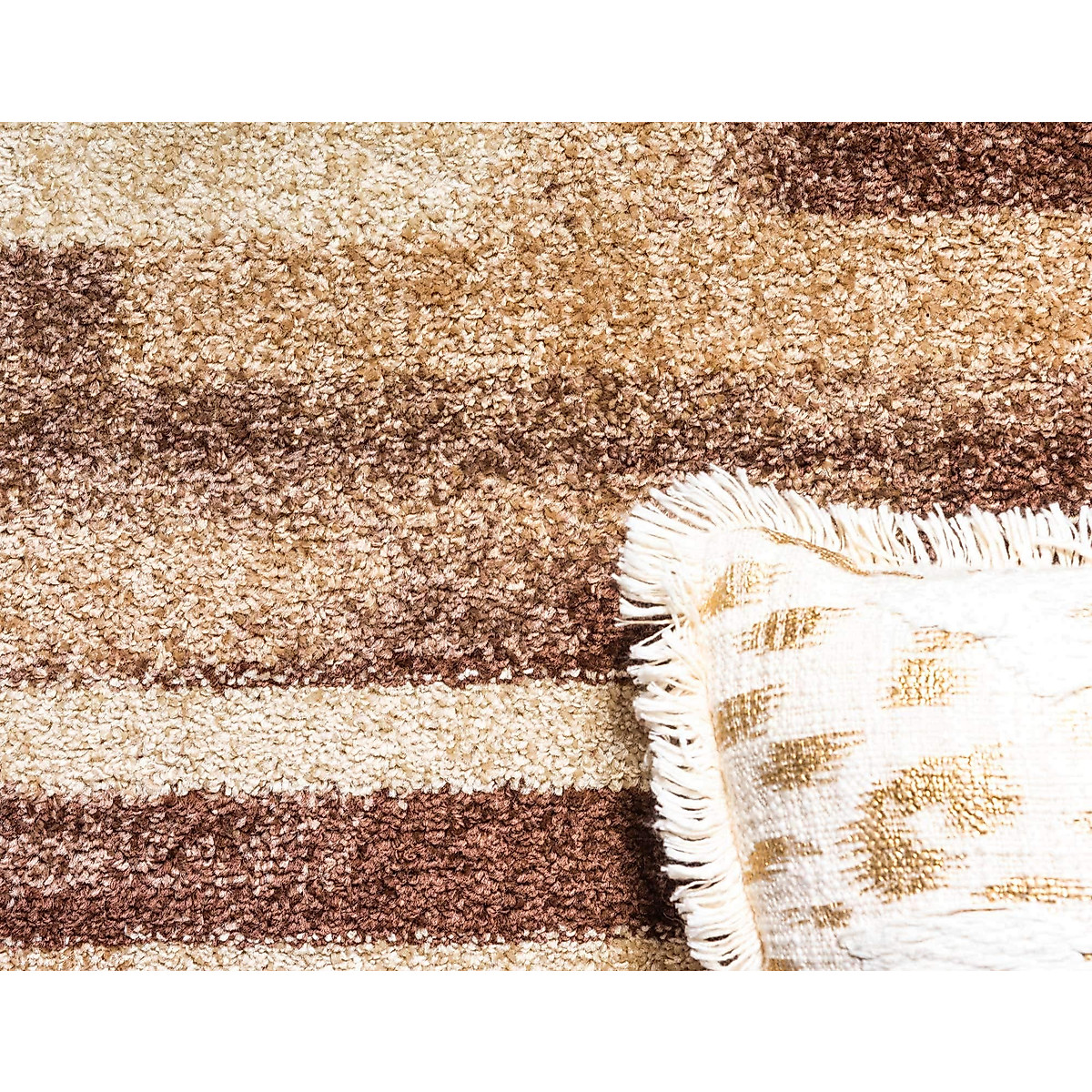 Unique Loom Autumn Collection Area Rug - Wheat (2' x 3' 1" Rectangle, Brown/ Beige)