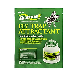 RESCUE! Reusable Fly Trap Bait Refill – Outdoor Use - 2 Pack