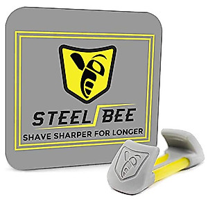 SteelBee Razor Saver | Anti-Rust Razor Cover | Blade Life-Extender | Travel Cartridge Protector | Corrosion-Preventing Attachment