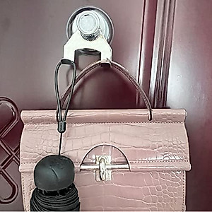 Suction Cup Hooks,2 Pack Removable Shower Hook, Suction Shower Hook Waterproof for Razor Bathrobe Loofah,Suction Cup Hangers Window Glass Kitchen Bathroom Hooks