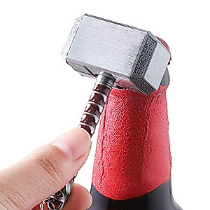 Nidavellir 2-Pack Hammer Keychain Bottle Opener and Glove Keychain Bottle Opener, Beer Gifts Bottle Opener for Men, Husband, Dad, Grandpa, Boyfriend