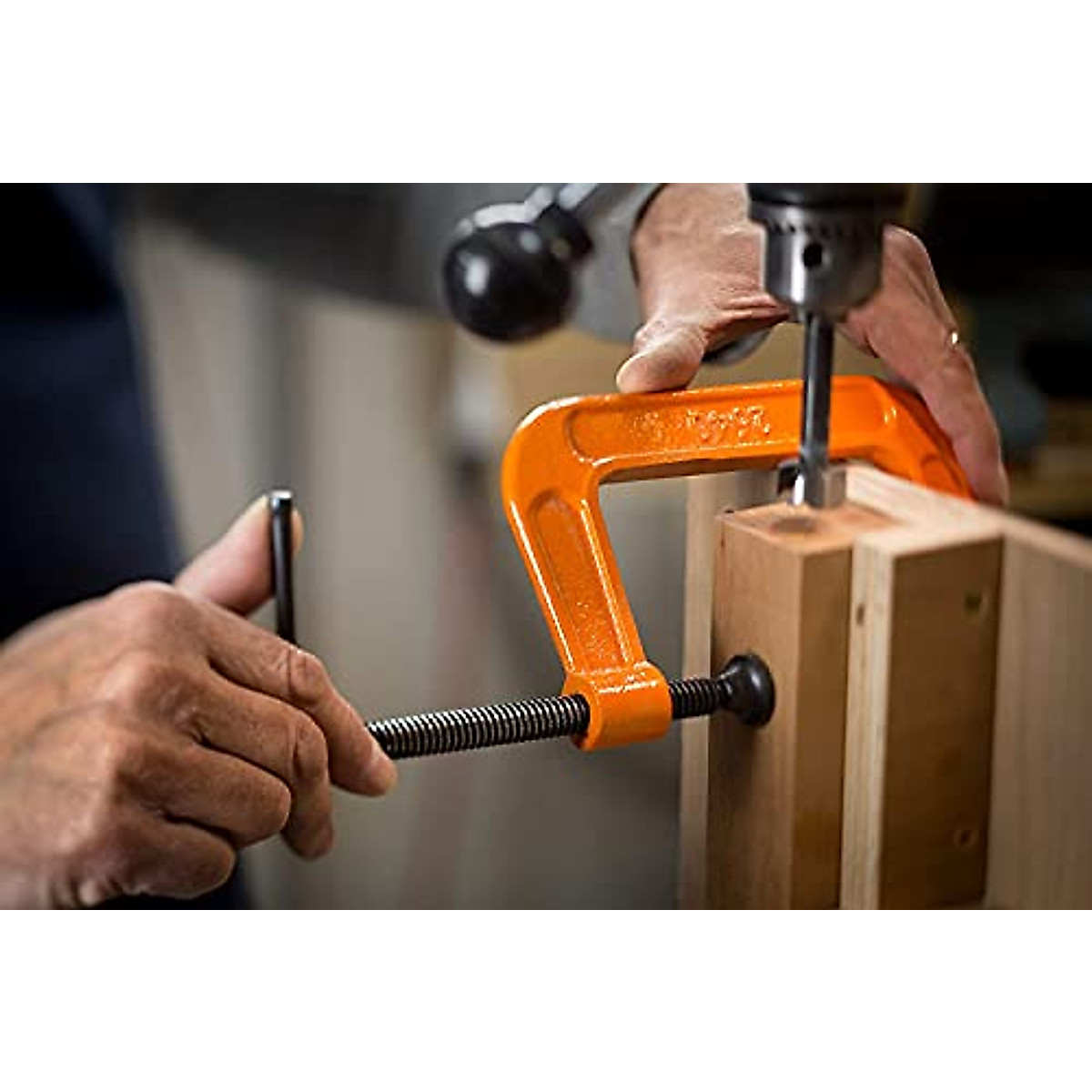 Pony Jorgensen 2640 C-Clamp, 4-Inch