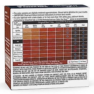 Light Mountain Henna Hair Color & Conditioner – Red Hair Dye, Organic Henna Leaf Powder and Botanicals, Chemical-Free, Semi-Permanent Hair Color + 4 Hair Clips