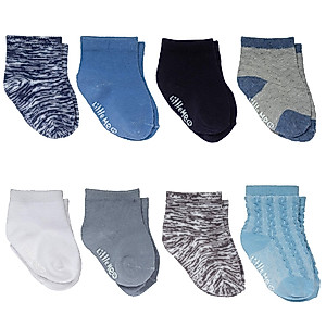 Little Me Baby Boys Loose & Snug Fit Infant Socks, Multi, 0-12 Months US
