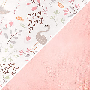 GAGAKU Baby Doll Carrier Soft Cotton Stuffed Toy Carrier Doll Accessories for Kids – Pink (Flamingo)