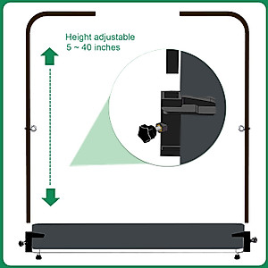 SHELANDY Overhead pet Grooming arm/Bars with Clamps Ideal for Dog Bathing & Grooming