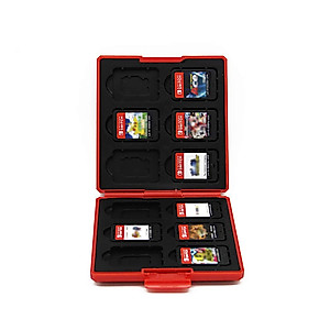 CellDesigns Cartoon Game Memory Card Case Compatible with Nintendo Switch (Poke)
