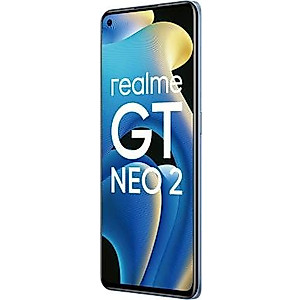 realme GT Neo2 Dual-SIM 256GB ROM + 12GB RAM (GSM | CDMA) Factory Unlocked 5G Smartphone (Neo Blue) - International Version
