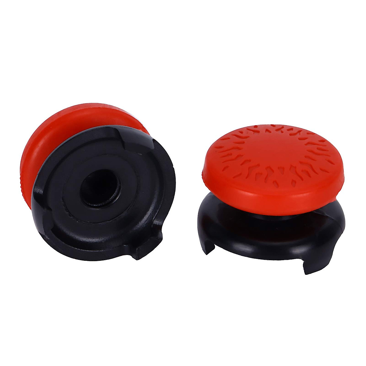 2Pcs Joystick Grip for PS5 Controller,Thumbstick Soft Silicone Cover Grip Stick Joystick Controller Gamepad Key,Thumb Grip Cover,Replacement Thumb Grips()
