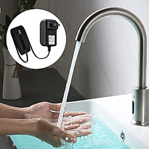 Lusperi K-R31498-NA AC/DC Faucet Power Adapter Compatible with Kohler Malleco Touchless Faucet R77748K-R31498 K-R77748-S (Cable 6.6 ft