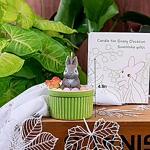 Easter Rabbit Bunny Egg Scented Aromatherapy Candle Bowl