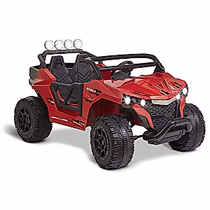 Radio Flyer Ripper Battery Powered Car, 12 Volt Outdoor Ride On Toy, Red Kids Ride On Toy For Ages 3+