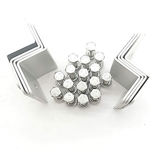 Solar Panels Mounting Z Brackets Mounts Kit Support Solar Panels Up to 80W