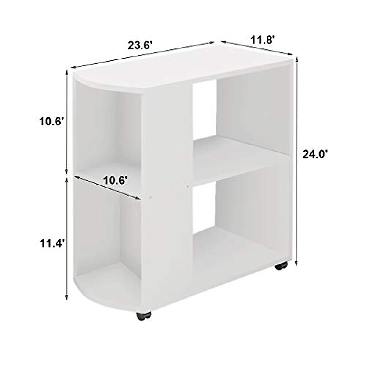 RichWMY Household Furniture Home Lazy Bedside Laptop Desk Removable Coffee Table Living Room Sofa End Table