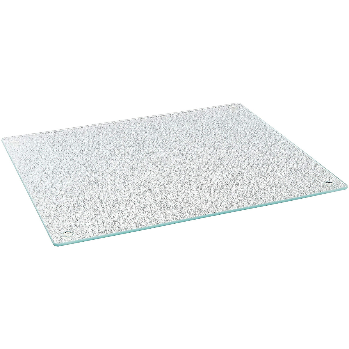 Farberware Large Glass Utility Cutting Board, Dishwasher-Safe Tempered Glass Kitchen Board with Non-Slip Feet, Scratch Resistant, Heat Resistant, Shatter Resistant, 12-Inch-by-14-Inch, Clear