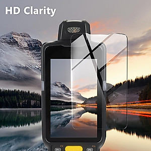 CARPSDZY 3pcs MC3300 Tempered Glass Screen Protector Replacement for Zebra Symbol MC3300 Handheld Barcode Scanner Mobile Computer,9H Hardness Stable Durable