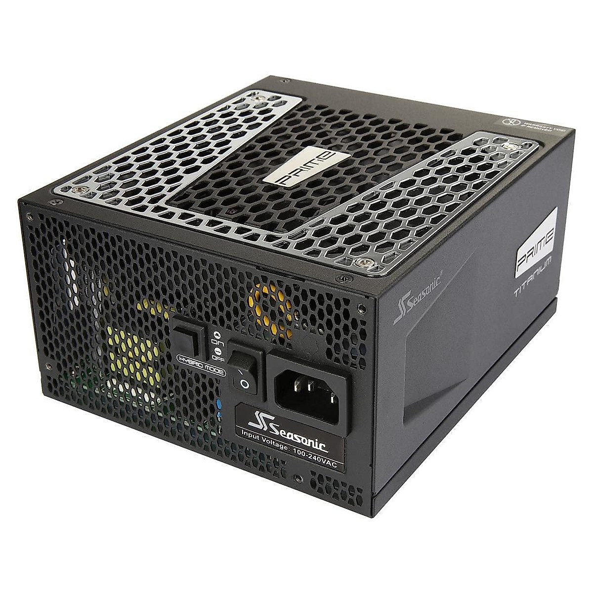 Seasonic PRIME 750 Titanium SSR-750TR 750W 80+ Titanium ATX12V & EPS12V Full Modular 135mm FDB Fan Power On Self Tester 12 Year Warranty Power Supply