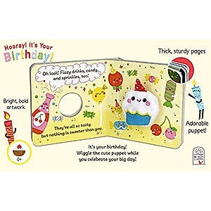 Hooray It's Your Birthday! Finger Puppet Board Book for Celebrations & Parties Ages 1-4 (Finger Puppet Board Books)
