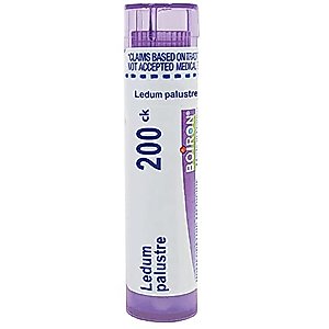 Boiron Ledum Palustre, Homeopathic Medicine for Insect Bites, White, 200ck, 80 Count
