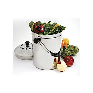 Norpro Grip EZ Stainless Steel Compost Keeper