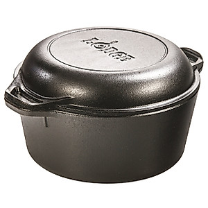 Lodge Cast Iron Serving Pot and Skillet Bundle