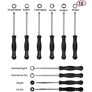 CALU LUKY Carburetor Adjustment Tool kit for 2 Common Cycle Carburator Adjusting Small Engine Carb Tune up Adjusting Tool- Echo Poulan Husqvarna MTD Ryobi Homelite String Trimmer