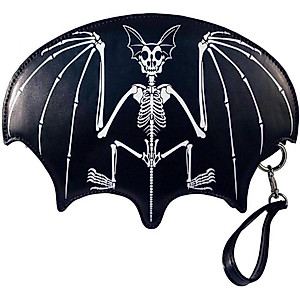 Kreepsville 666 Battitude Wristlet Purse Black