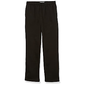 Amazon Essentials Men's Fleece Sweatpant (Available in Big & Tall), Black, Medium