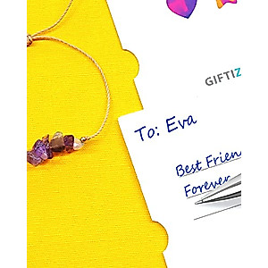 GIFTIZAN - Friendship Bracelets for 5 - Charm Bracelet for Girl - Adjustable One Size Fits All - Friendship Bracelets for Teen Girls/Best Friend
