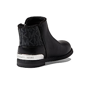 Michael Kors Baby Girl's Emma Theodora (Toddler) Black/Silver 9 Toddler M