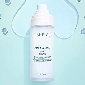 LANEIGE Cream Skin Mist: On-the-go, Soothe, Hydrate, and Strengthen Skin’s Moisture Barrier, 2.5 fl. oz.