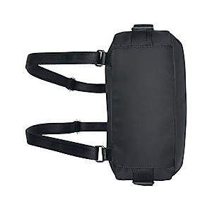 Calvin Klein womens Sussex Nylon Backpack, Black/Silver, One Size