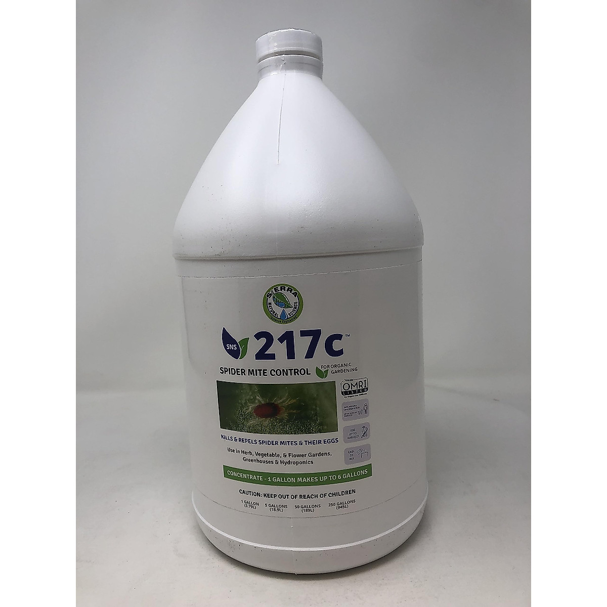 Sierra Natural Science - 217c Mite Control Concentrate - 1 Gallon