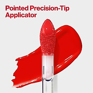 Revlon ColorStay Satin Ink Liquid Lipstick, Longwear Rich Lip Colors, Formulated with Black Currant Seed Oil, 014 Smokin' Hot, 0.17 fl oz