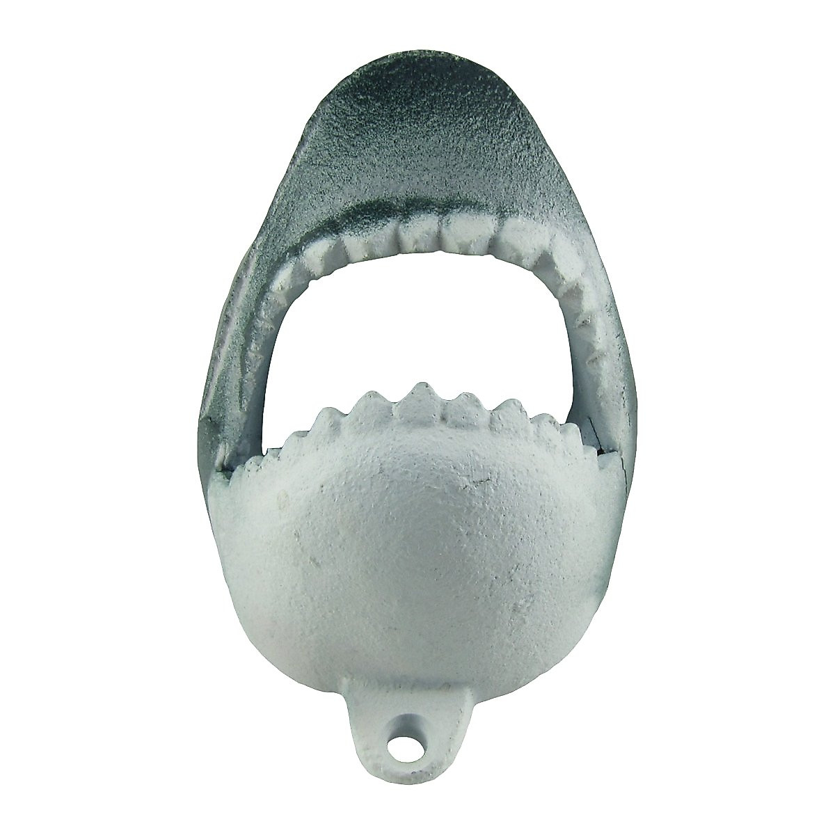 Treasure Gurus Cast Iron Shark Head Beer Cap Soda/Pop Top Wall Mount Bottle Opener Bar/Pub Tool
