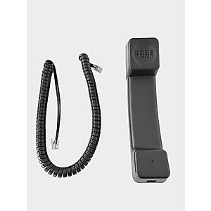 The VoIP Lounge Replacement Handset Receiver with Curly Cord for Avaya J100 Series IP Phone J129 J139 J169 J179