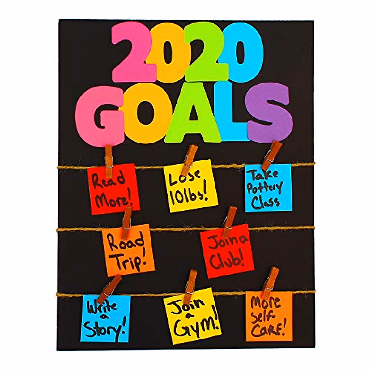 ArtSkills Jumbo 4" Paper Poster Letters and Numbers for Projects and Crafts, Neon Colors, 190 Pieces, Study Room