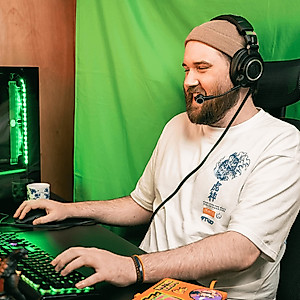 Audio-Technica ATH-M50xSTS XLR StreamSet Streaming Headset, Black (Renewed)