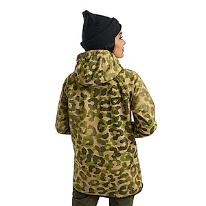 Burton Women's Standard Crown Weatherproof Long Full-Zip Fleece, Felidae, Medium