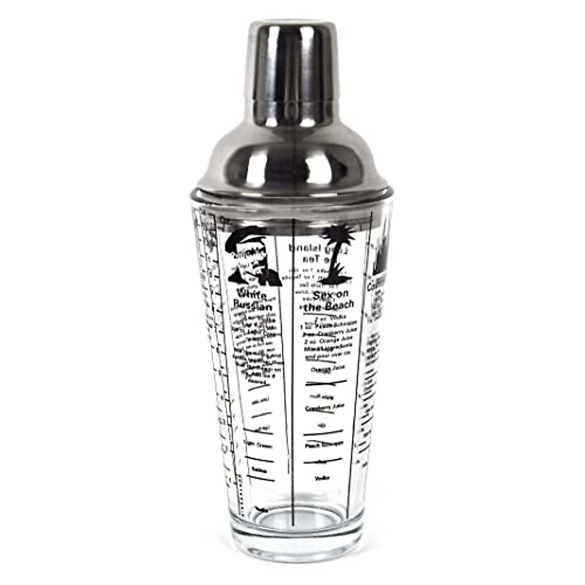 Kikkerland Mix Master Cocktail Shaker