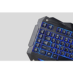 iMicro COBRA 110-Key LED Backlit USB Gaming Keyboard (IM-KBCOBV8)