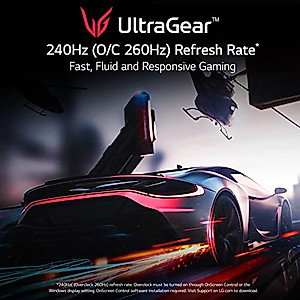 LG UltraGear UHD 32-Inch Gaming Monitor 32GQ950-B, Nano IPS 1ms (GtG) with ATW, VESA DisplayHDR 1000, NVIDIA G-SYNC, and AMD FreeSync, 144Hz, Black (Renewed)