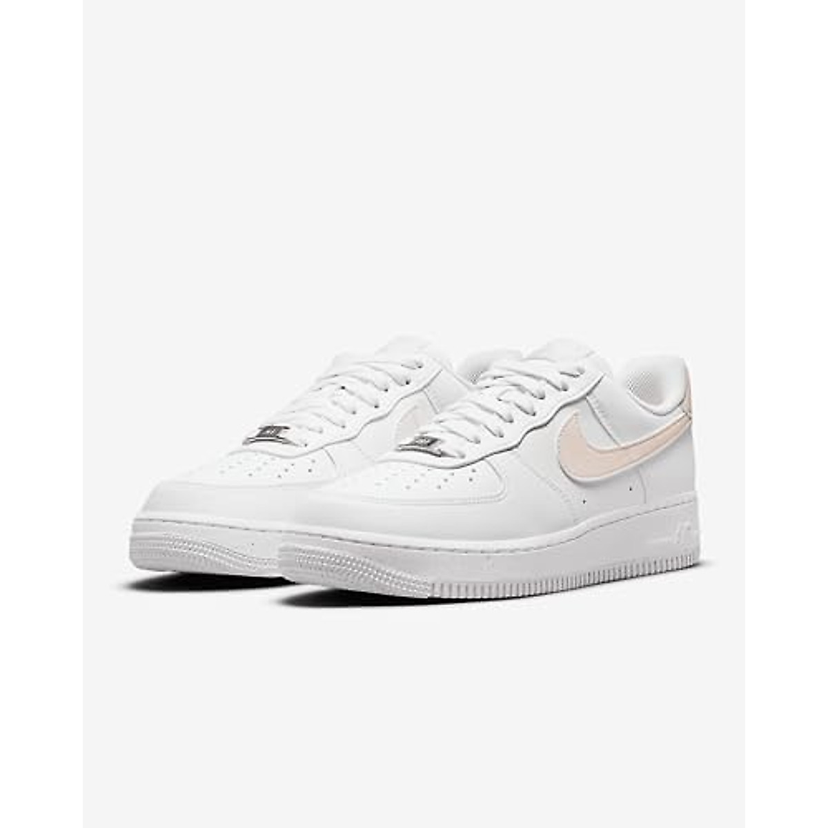 Nike Women's Air Force 1 '07 Next Nature Shoes (White/Arctic Orange-White, us_Footwear_Size_System, Adult, Women, Numeric, Medium, Numeric_10)